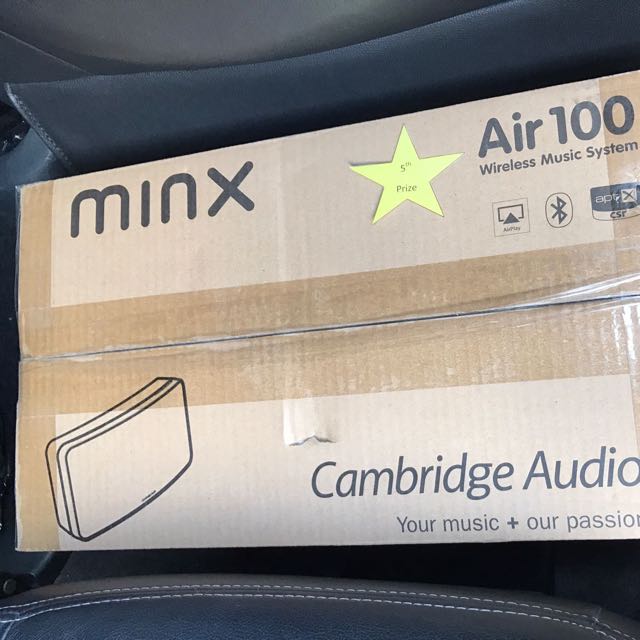 QYOP - Cambridge Audio Minx Air 100 Wireless Music System, Audio, Other ...