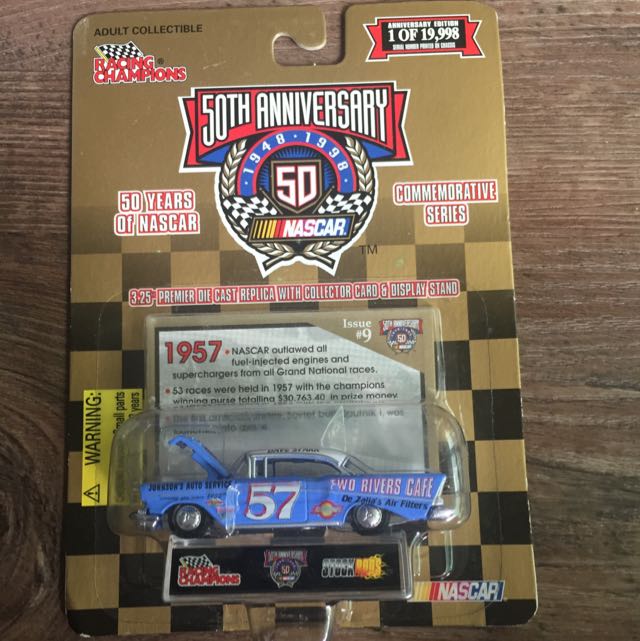 Racing Champions 50 Years of NASCAR '57 Chevy Bel Air, Hobbies & Toys ...