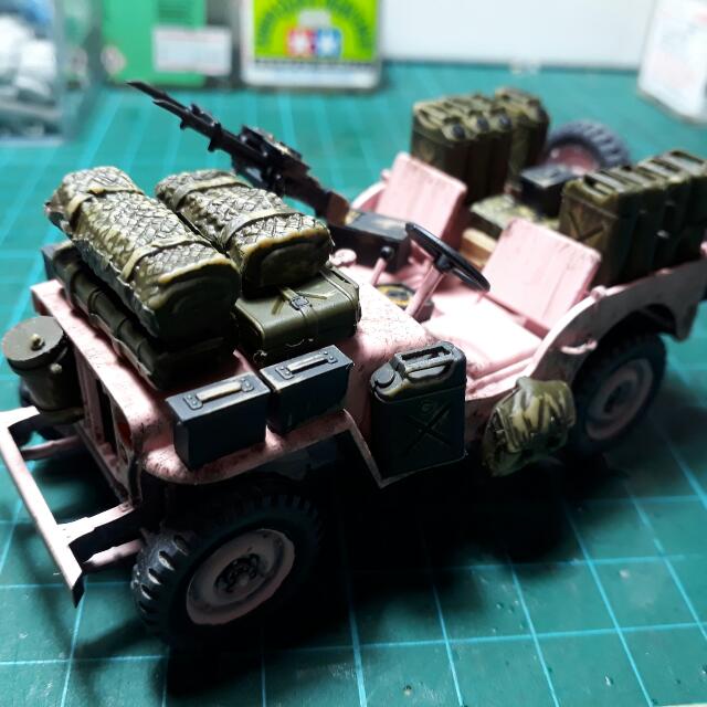 Rare S.A.S pink panther jeep, Hobbies & Toys, Toys & Games on Carousell