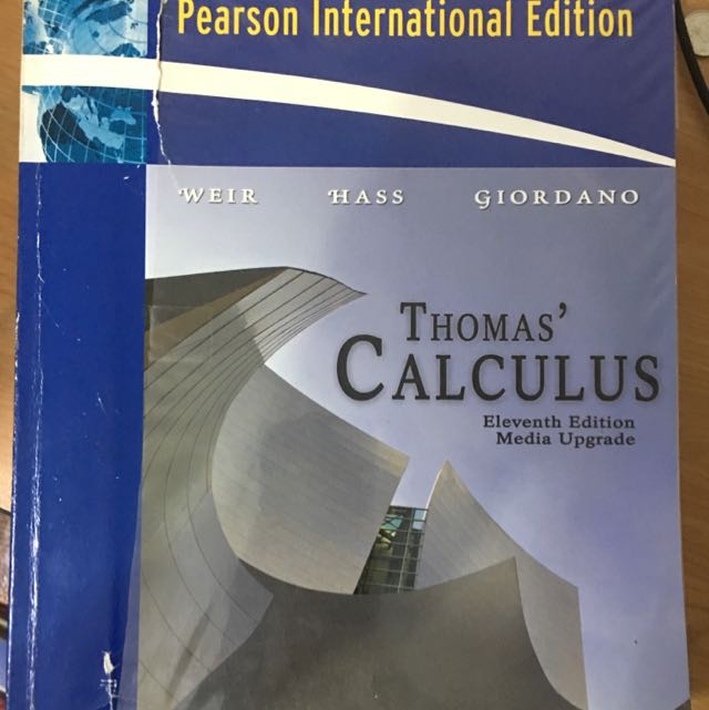 Thomas' Calculus, Hobbies & Toys, Books & Magazines, Textbooks on Carousell