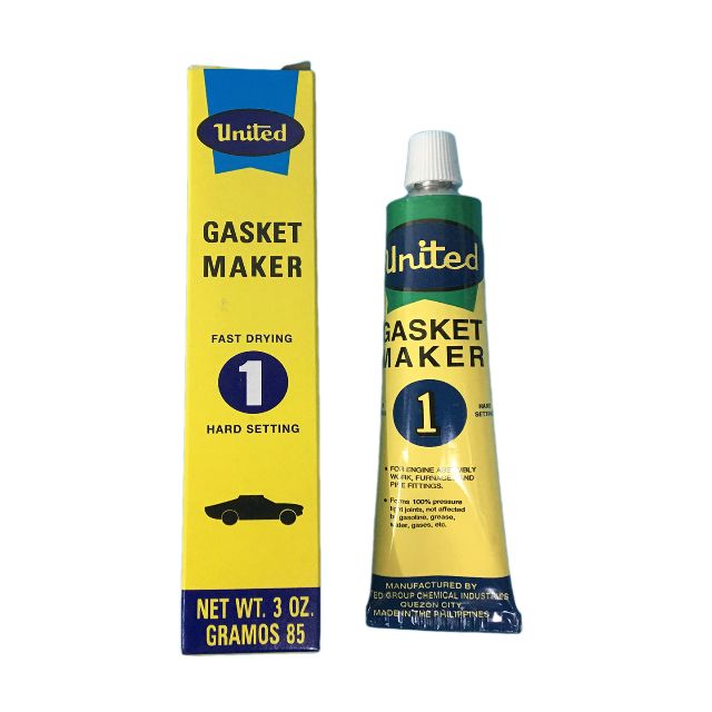 United gasket maker fast drying no. 1 hard setting 3 oz, Car Parts ...