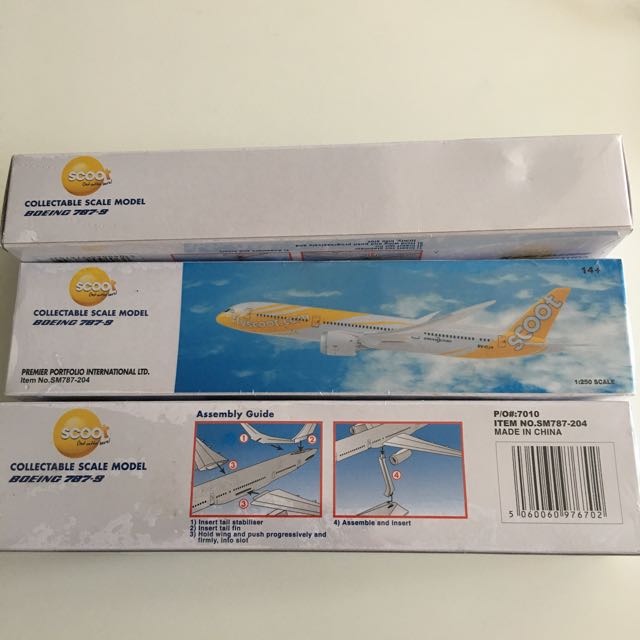Scoot B 787 -9 (Original), Hobbies & Toys, Toys & Games on Carousell