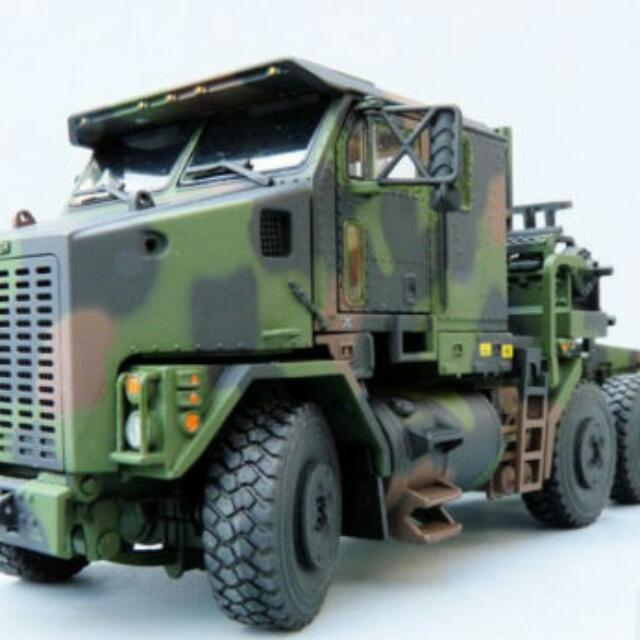 OSHKOSH HET M 1070 HEAVY EQUIPMENT TRANSPORTER WITH M 1000 TRAILER ...