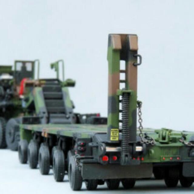 OSHKOSH HET M 1070 HEAVY EQUIPMENT TRANSPORTER WITH M 1000 TRAILER ...