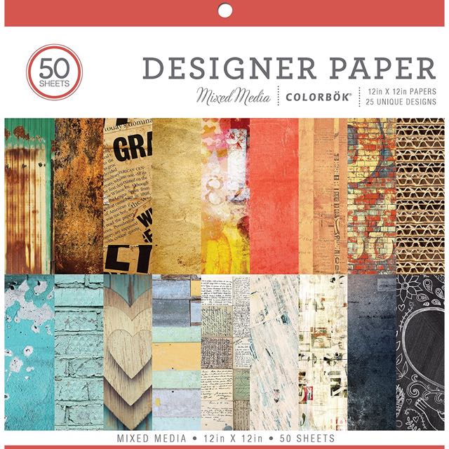 [Preorder] ColorBok Designer Paper Pad (12" x 12"), Hobbies & Toys ...