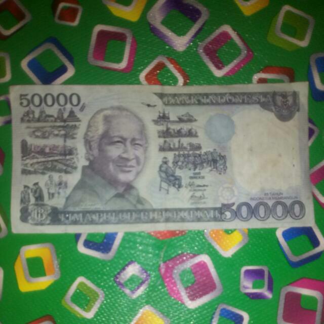Gambar Uang 50 Ribu Hd : Ini Fakta Unik dari Uang Pecahan Rp 50 Ribu ...