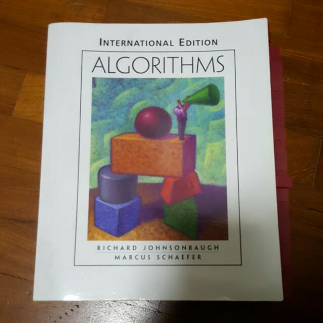 Algorithms By Richard Johnsonbaugh, Hobbies & Toys, Books & Magazines ...