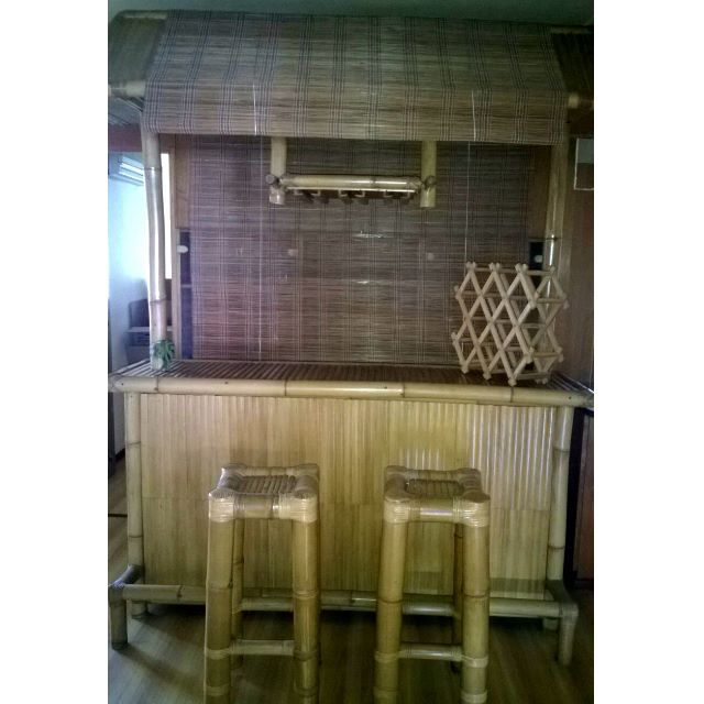 Bar Counter and Bar Stools - A Set Made in Bali, Furniture & Home ...