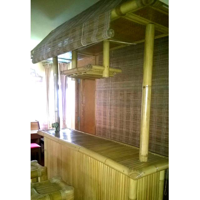 Bar Counter and Bar Stools - A Set Made in Bali, Furniture & Home ...