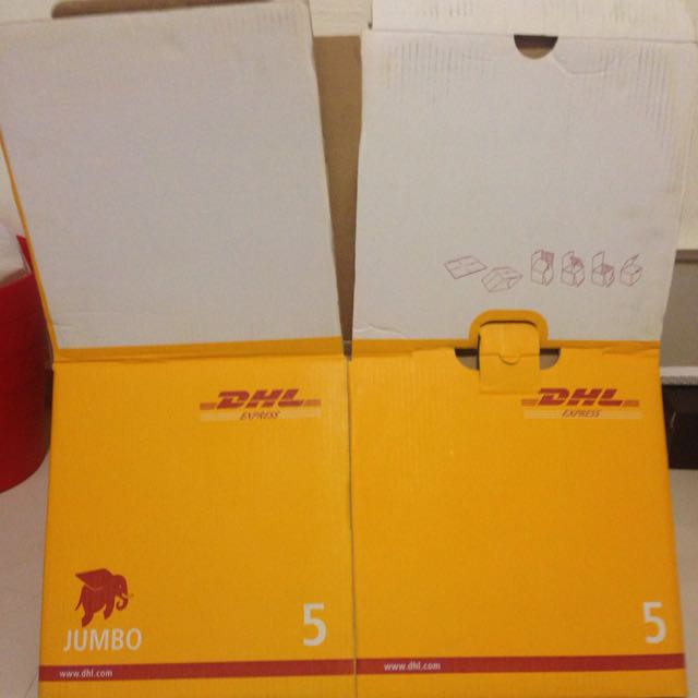 DHL Carton Box For Move House/Packing/storage, Furniture & Home Living ...