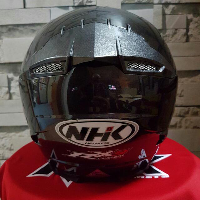 NHK R9 RACING FULL FACE HELMET, Car Accessories on Carousell