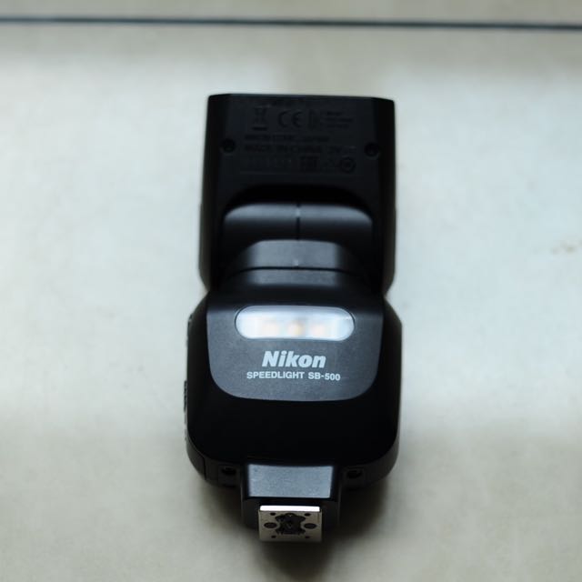 Nikon Flash With LED SB-500, Photography, Photography Accessories ...