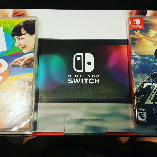 Nintendo Switch Zelda, 1-2switch bundle, Video Gaming, Video Games ...