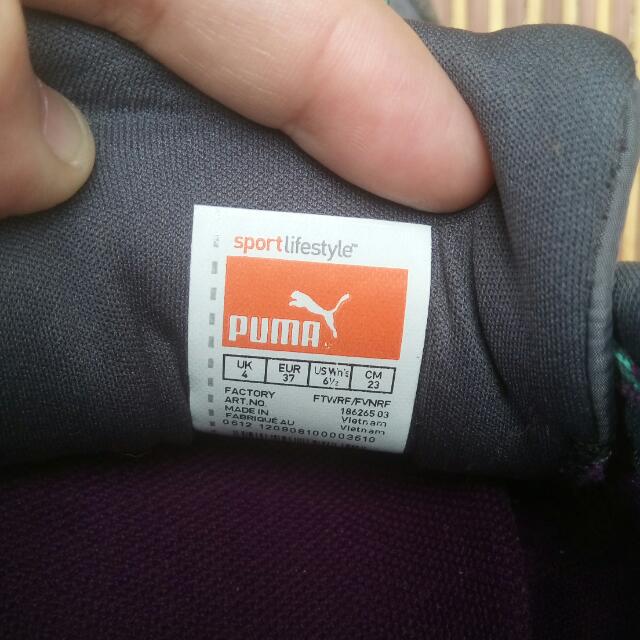 Puma Faas 350 UK4, Women's Fashion, Footwear, Sneakers on Carousell
