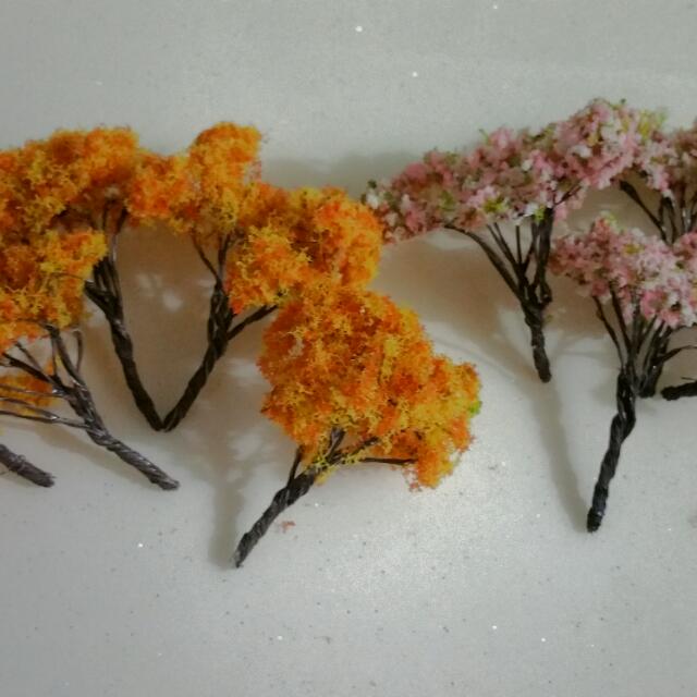 3D Miniature Trees, Hobbies & Toys, Stationery & Craft, Craft Supplies ...