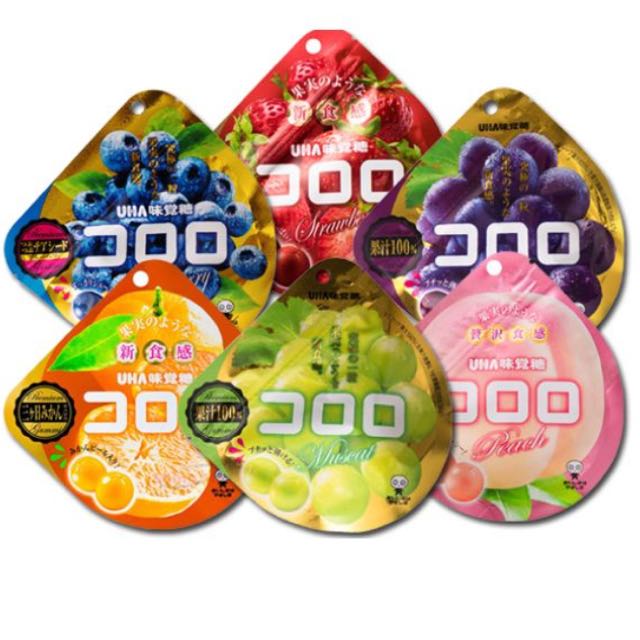 UHA Mikakuto Gummi: CORORO (Grape Gummy, Muscat Gummy, Melon), Bulletin ...