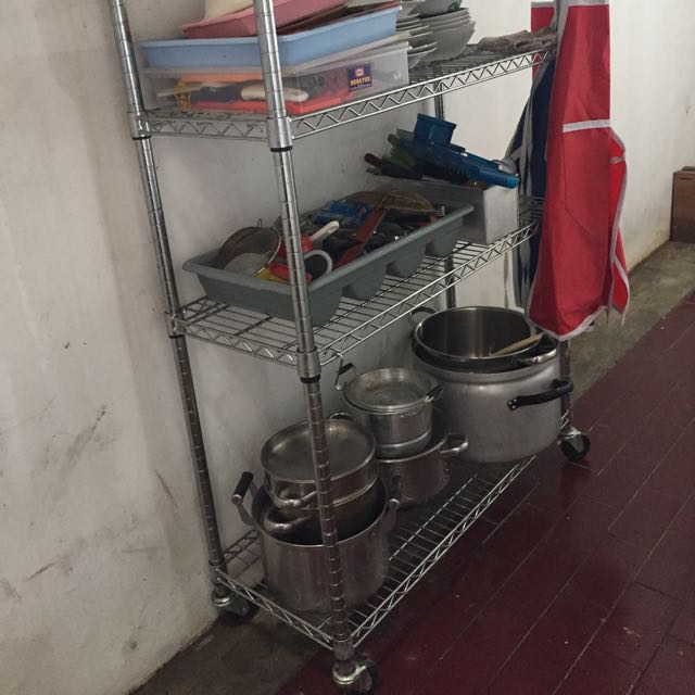 wire rack system krisbow, Perabotan Rumah di Carousell