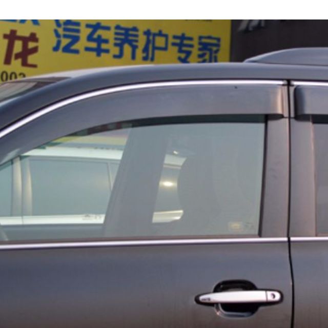 BNIB Original Mitsubishi ASX / Outlander Side Window Wind Deflector ...