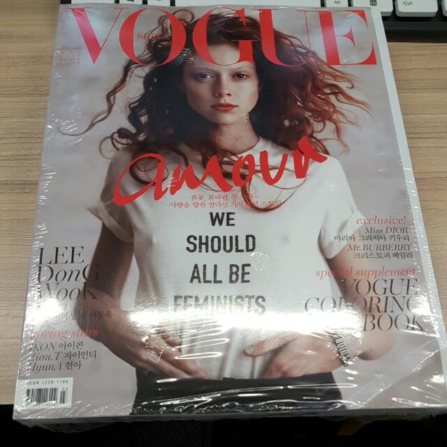 Last 1 Left Brand New Vogue Korea March 2017 With Lee Dong Wook Hobbies And Toys Books