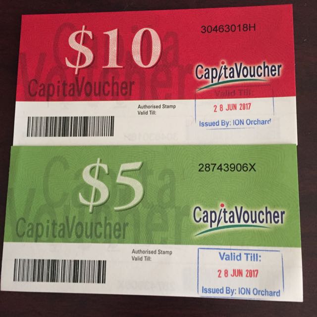 Capita Voucher, Tickets & Vouchers, Vouchers on Carousell
