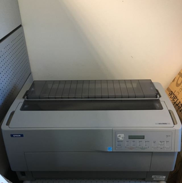 Epson DFX-9000 Dot Matrix Printer FOC Print Server (parallel to LAN ...