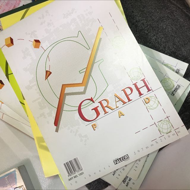 Graph Book! For Secondary Sch, Hobbies & Toys, Books & Magazines ...