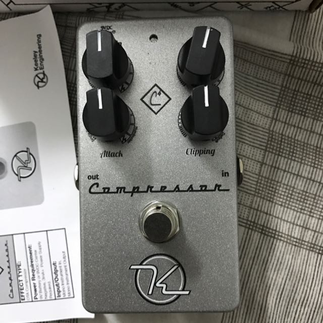 Keeley C4 4 Knob Compressor, Hobbies & Toys, Music & Media, Musical ...