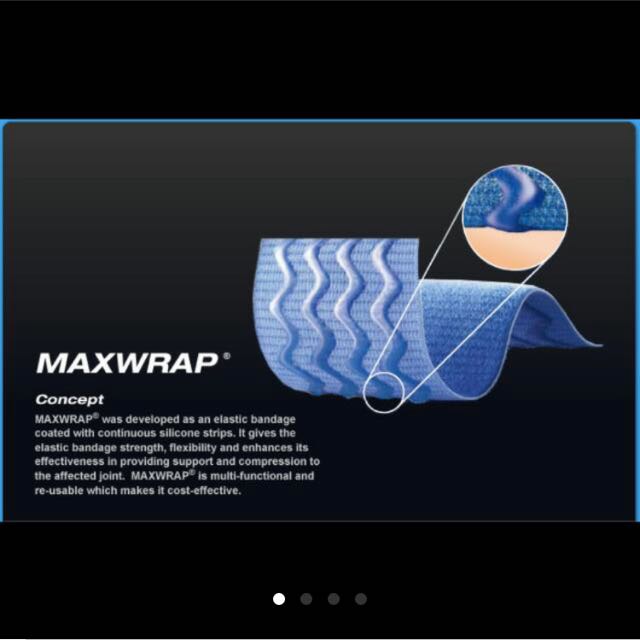 LP Maxwrap, Sports Equipment, Exercise & Fitness, Toning & Stretching Accessories on Carousell