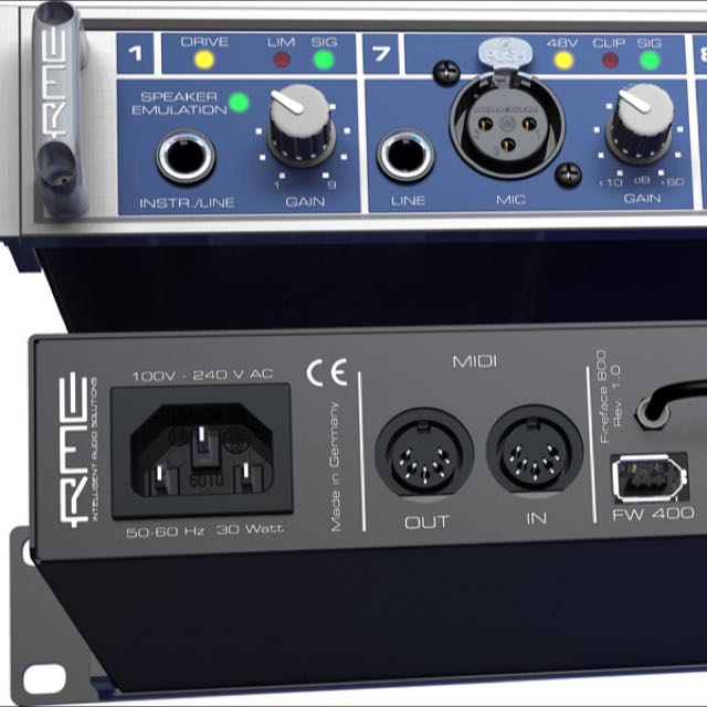 RME Fireface 800 Audio Interface, Audio, Soundbars, Speakers ...