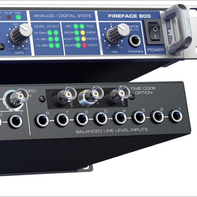 RME Fireface 800 Audio Interface, Audio, Soundbars, Speakers ...