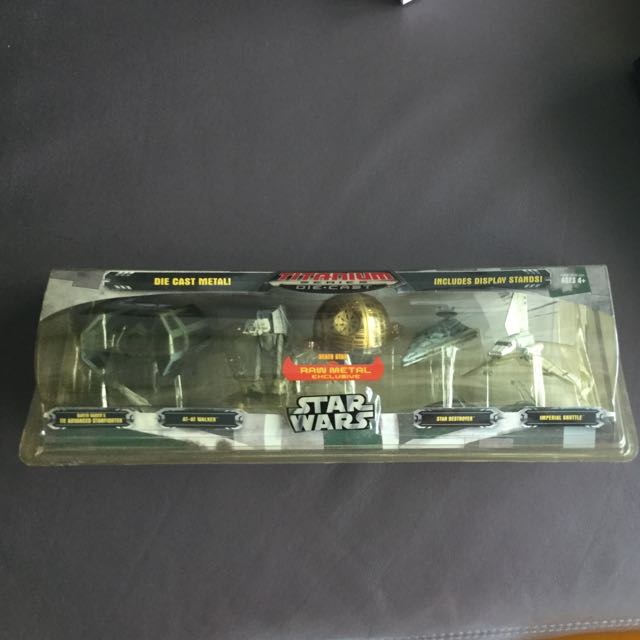 Titanium Die Cast Star Wars Death Star Raw Metal Exclusive, Hobbies ...