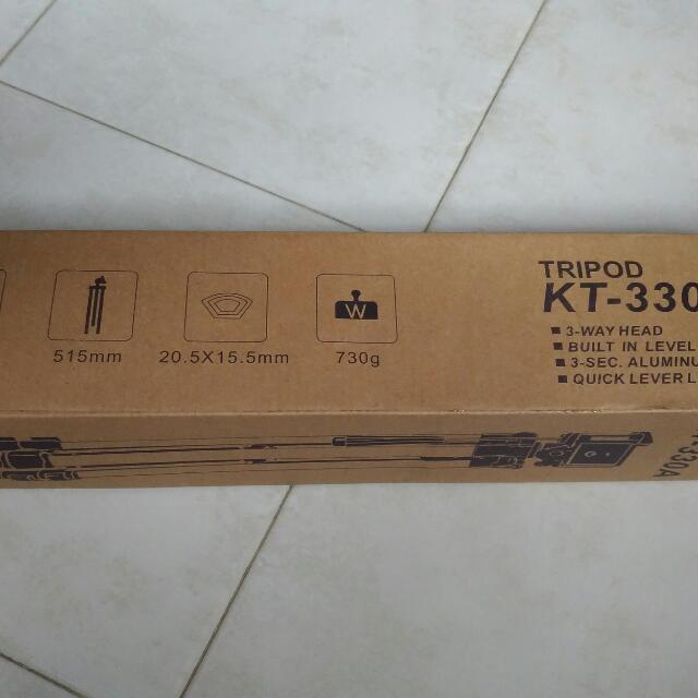 Tripod Kt 330 A, Photography, Photography Accessories, Tripods & Monopods on Carousell