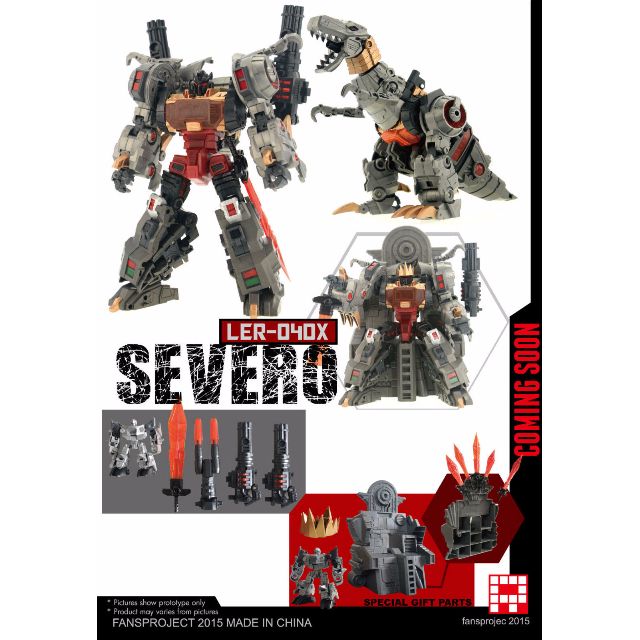 Transformers Fansproject Lost Exo-Realm Severo Cubrar Volar Columpio ...