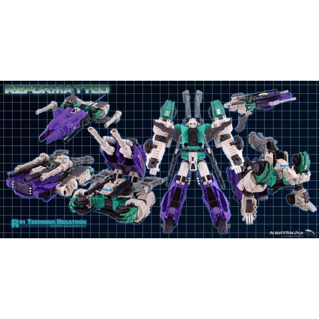 Transformers MMC Mastermind Creations R-01 Terminus Hexatron & STAG ...