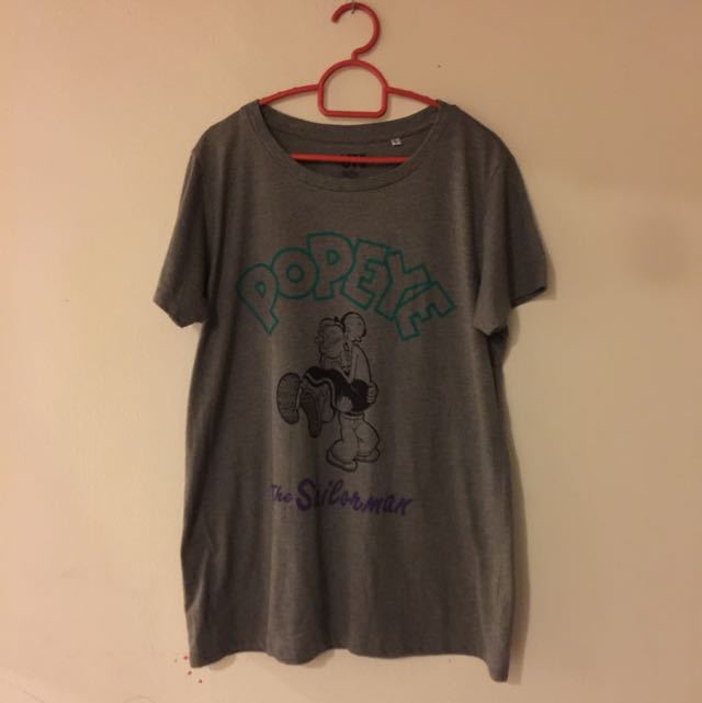 tshirt UNIQLO popeye the sailorman, Women's Fashion, Tops, Longsleeves ...
