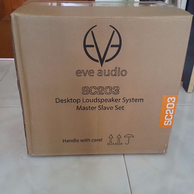 Audiophile grade EVE Audio SC203 2.0 speaker, Audio, Other Audio ...