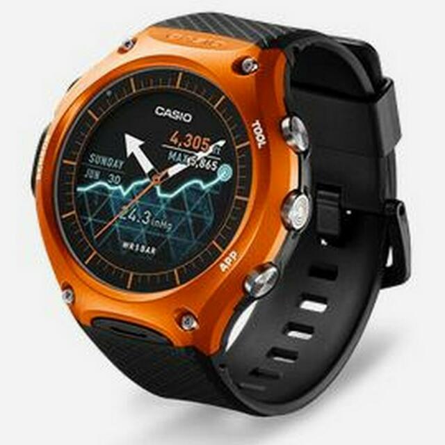 Casio Android Wear WSD-F10 Smartwatch (Orange), Mobile Phones & Gadgets ...