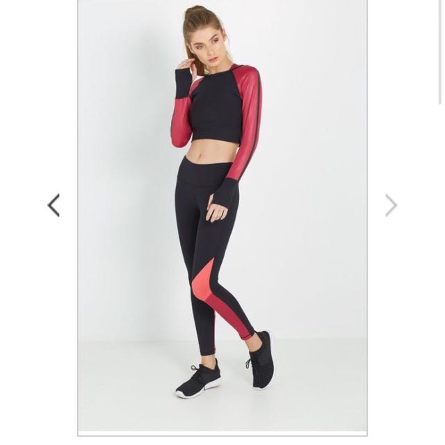 Coar High Waist 7/8 Fitness Tights XL, Women's Fashion, Bottoms, Other ...