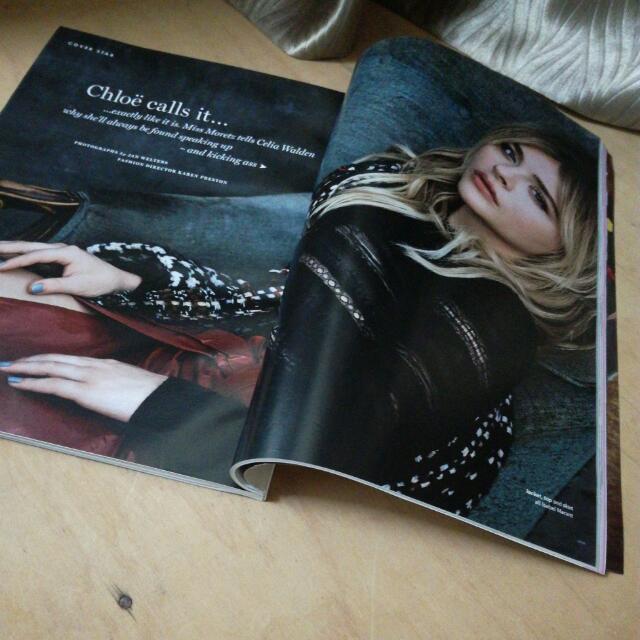 Glamour UK Edition Chloe Grace Moretz, Hobbies & Toys, Books & Magazines, Magazines on Carousell
