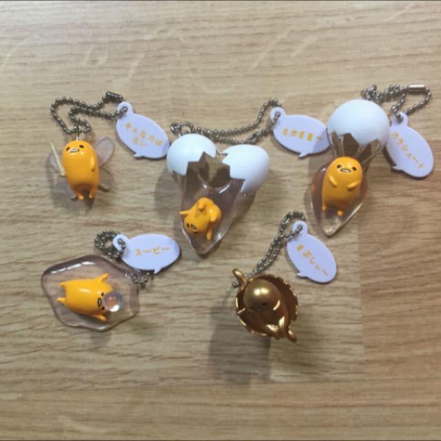Gudetama Keychain, Hobbies & Toys, Memorabilia & Collectibles, Fan ...