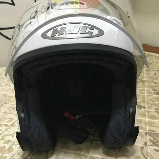 HJC FG JET Open Face, Car Accessories on Carousell