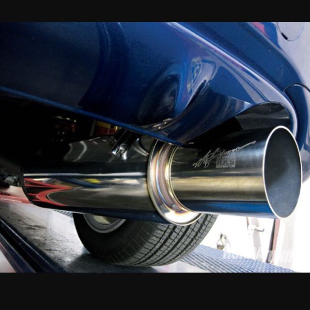 Hks Exhaust For Honda Fit Ge6 / Ge8, Car Accessories on Carousell
