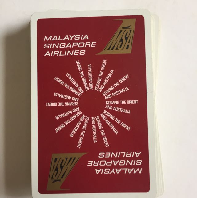 MSA Playing Cards, Hobbies & Toys, Memorabilia & Collectibles, Vintage ...