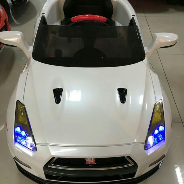 New Arrival!!! Nissan GTR-R35 Kids Electric Ride On Car, Babies & Kids ...