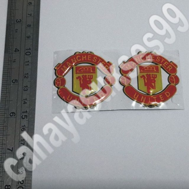 Sticker Manchester United MU Football Club Motif Klub Bola Koleksi ...