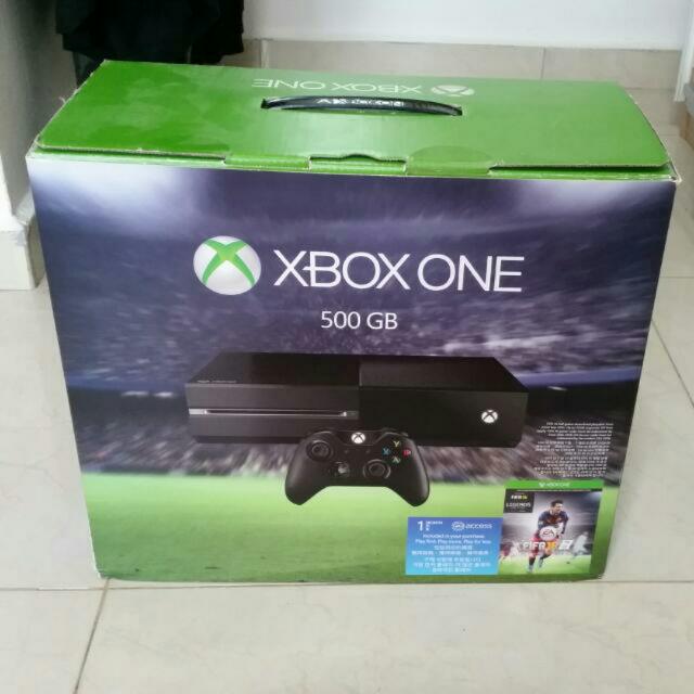 XBOX ONE(RARELY USED), Video Gaming, Video Game Consoles, Xbox on Carousell
