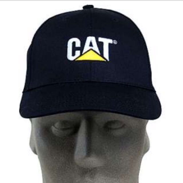 CAT Logo Cap, Men's Fashion, Watches & Accessories, Caps & Hats on ...