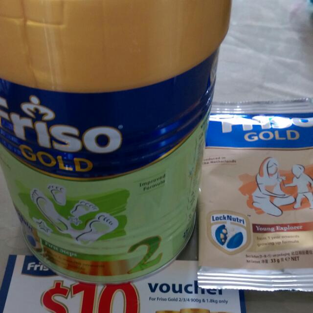 Friso 2 Milk Powder 400g + Step 3 Sample Only ( No Voucher), Babies ...