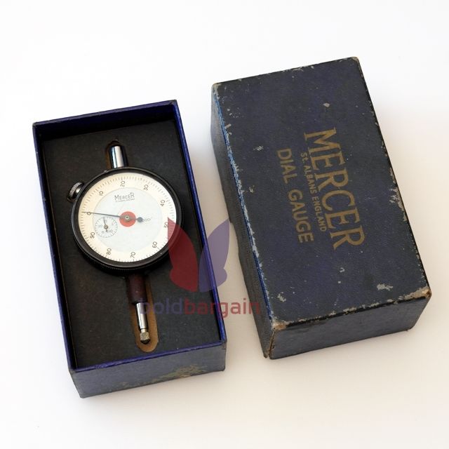 Rare Vintage MERCER Dial Gauge 0.0001" Made in England, TV & Home ...