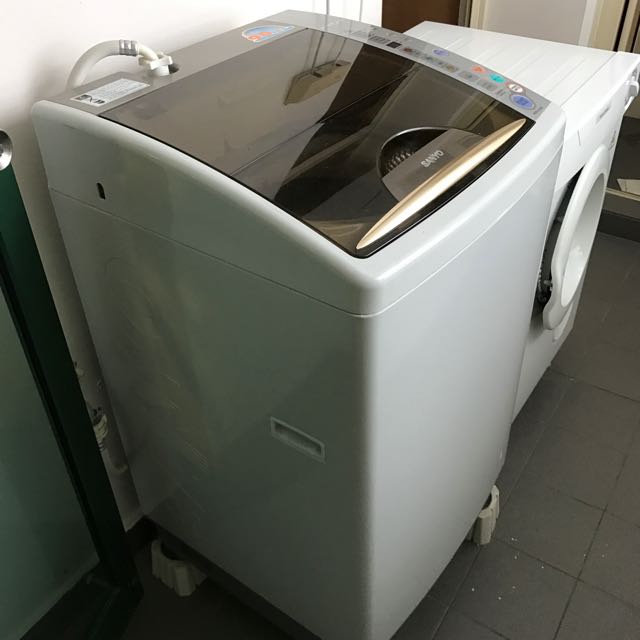 Sanyo 9 Kg Washing Machine, TV & Home Appliances, Washing Machines and ...